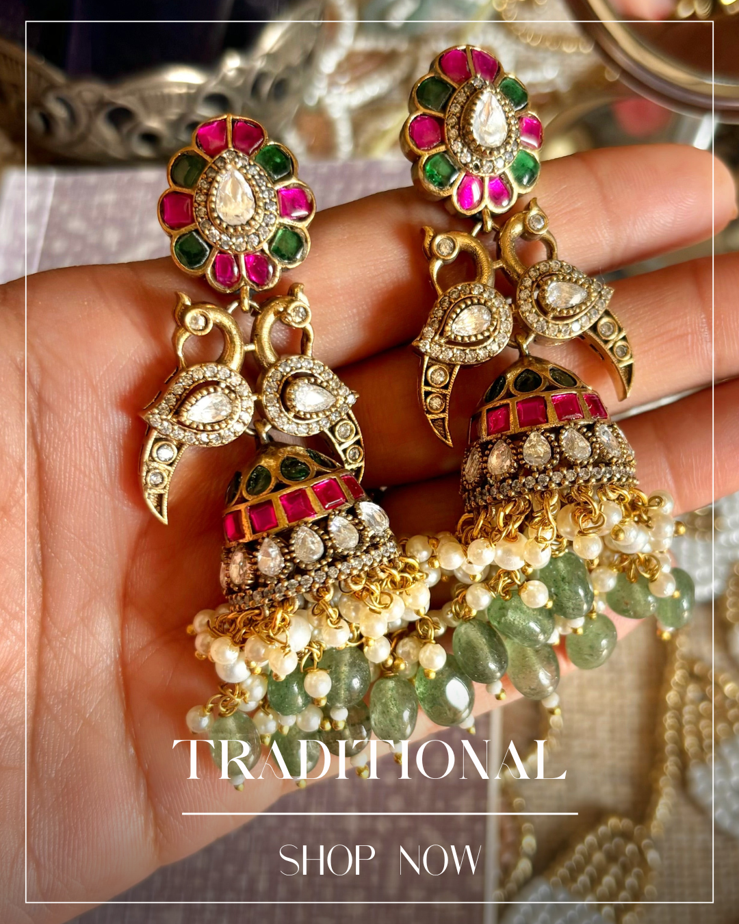 Traditional Earrings – Page 2 – Jewellery Hubb Jaipur